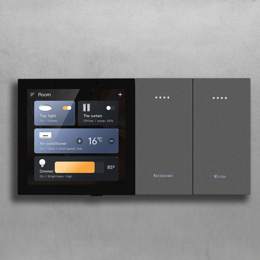 Voice smart switch panel
